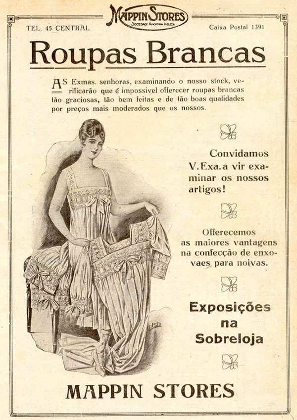 12 propagandas antigas do Mappin – São Paulo Antiga